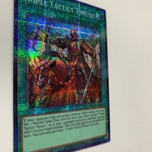 Triple Tactics Thrust | Secret Rare | Orica PROXY - Etsy