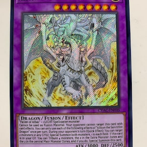 Albion the Sanctifire Dragon | Secret Rare | Orica PROXY - Etsy