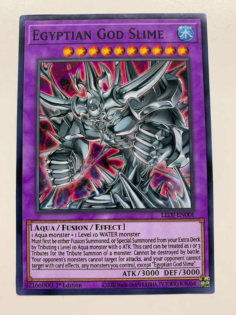 Egyptian God Slime Super Rare Orica PROXY - Etsy
