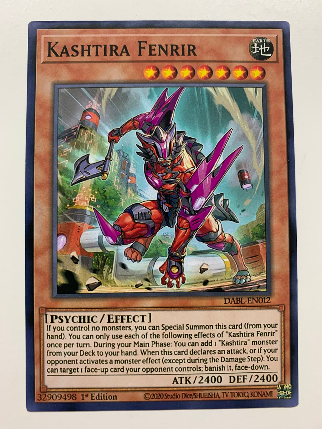 Kashtira Fenrir Super Rare Orica PROXY - Etsy