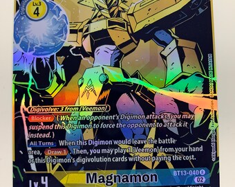Venusmon BT10-042 alternate Art FULL HOLO Orica PROXY - Etsy
