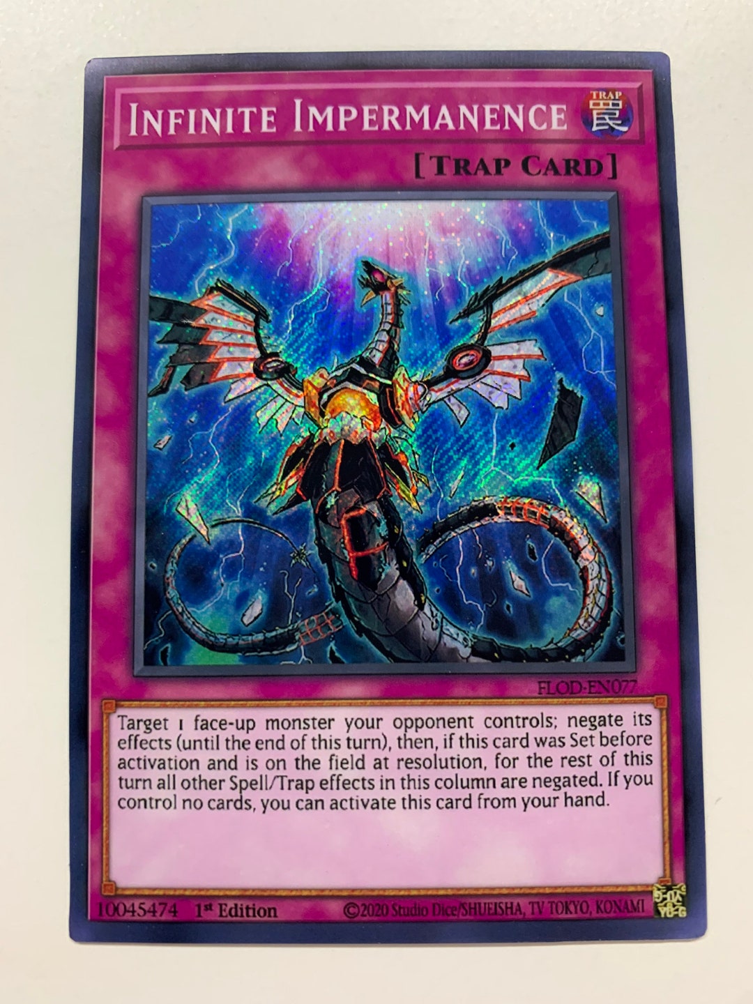 Infinite Impermanence Secret Rare Orica PROXY - Etsy