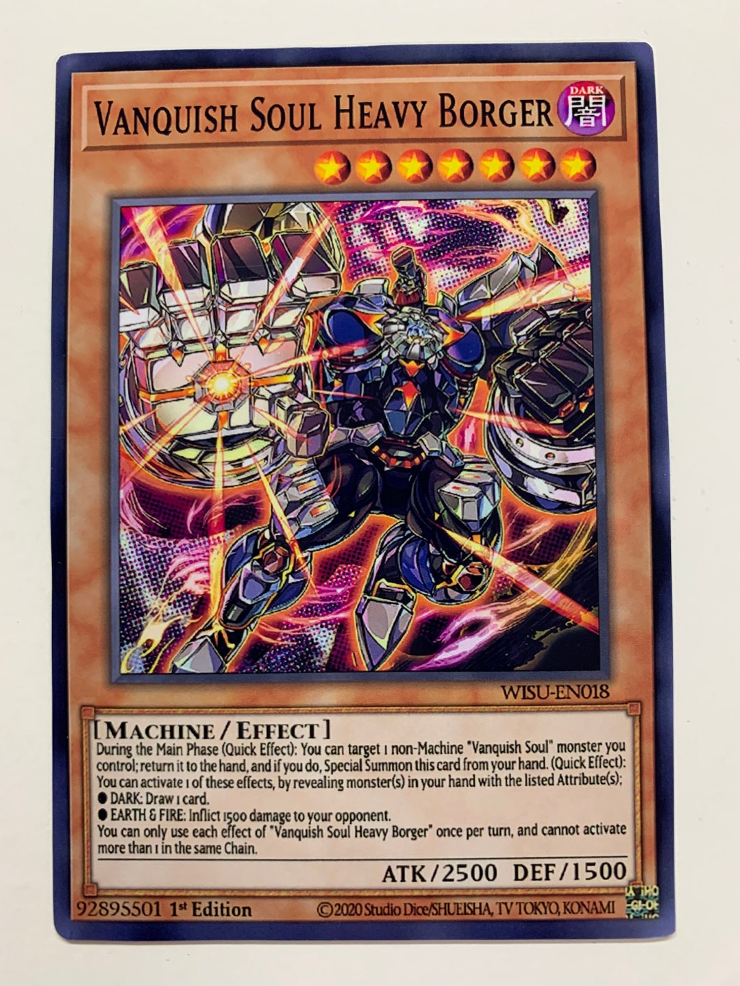 Vanquish Soul Heavy Borger | Super Rare | Orica PROXY - Etsy