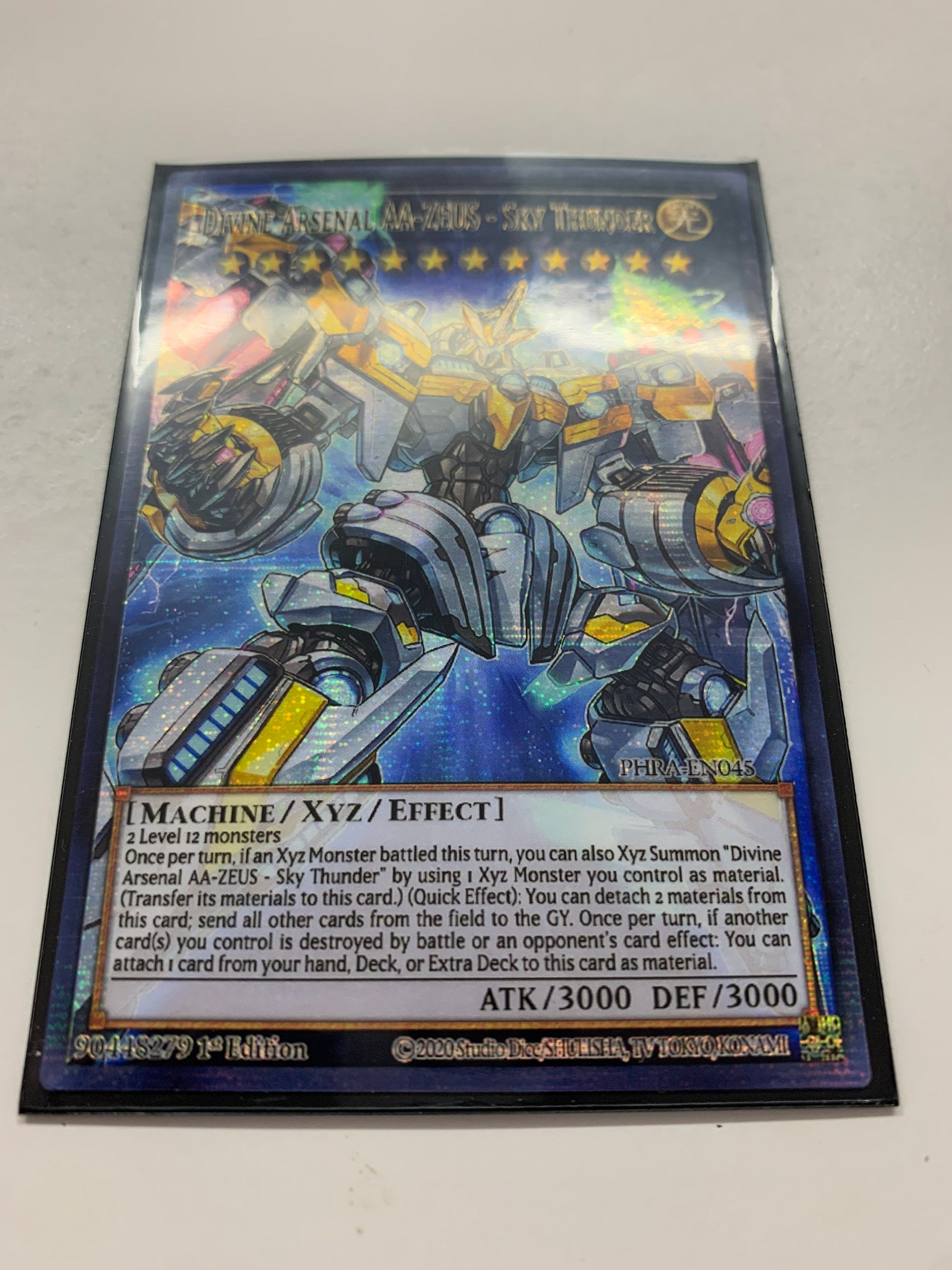 Divine Arsenal AA-ZEUS Sky Thunder Secret Rare Orica - Etsy