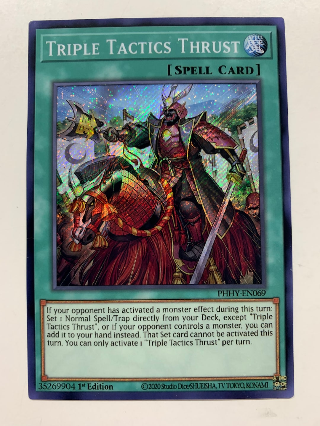 Triple Tactics Thrust | Secret Rare | Orica PROXY - Etsy