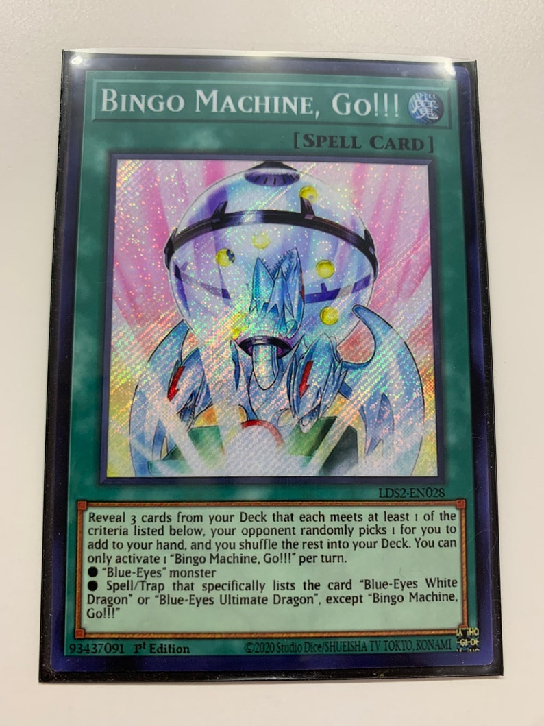 Bingo Machine Go Secret Rare Orica PROXY - Etsy