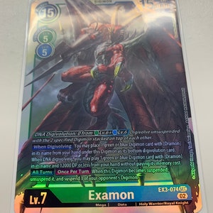 Examon EX3-074 | FULL HOLO | Orica PROXY - Etsy Australia