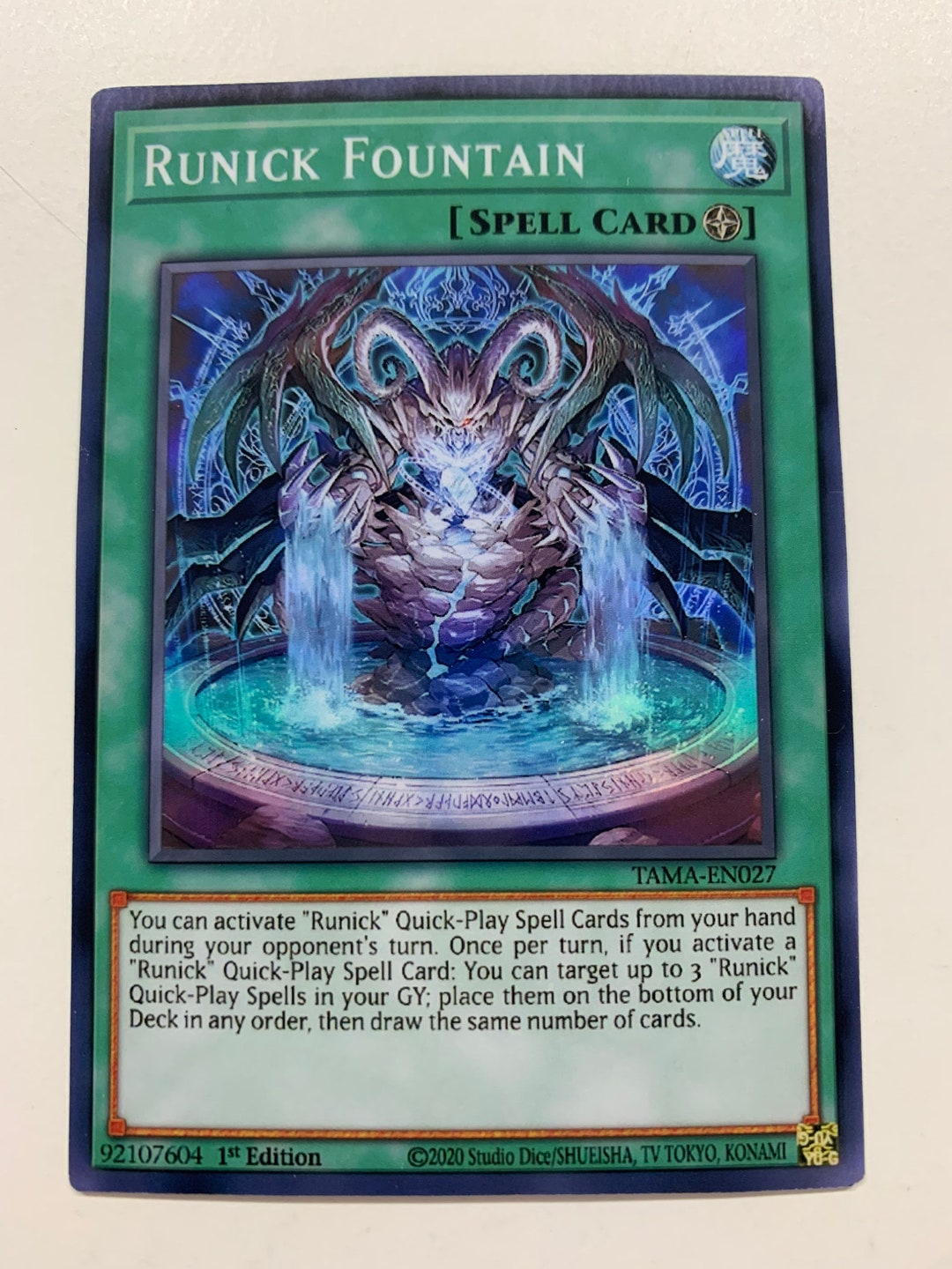 Runick Fountain Super Rare Orica PROXY - Etsy UK