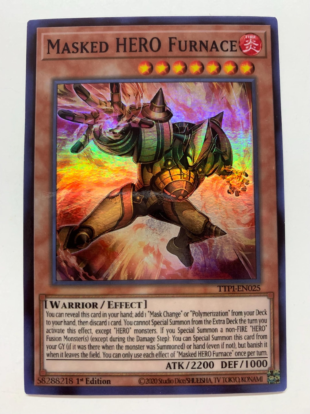 Masked HERO Furnace | Super Rare | Orica PROXY - Etsy