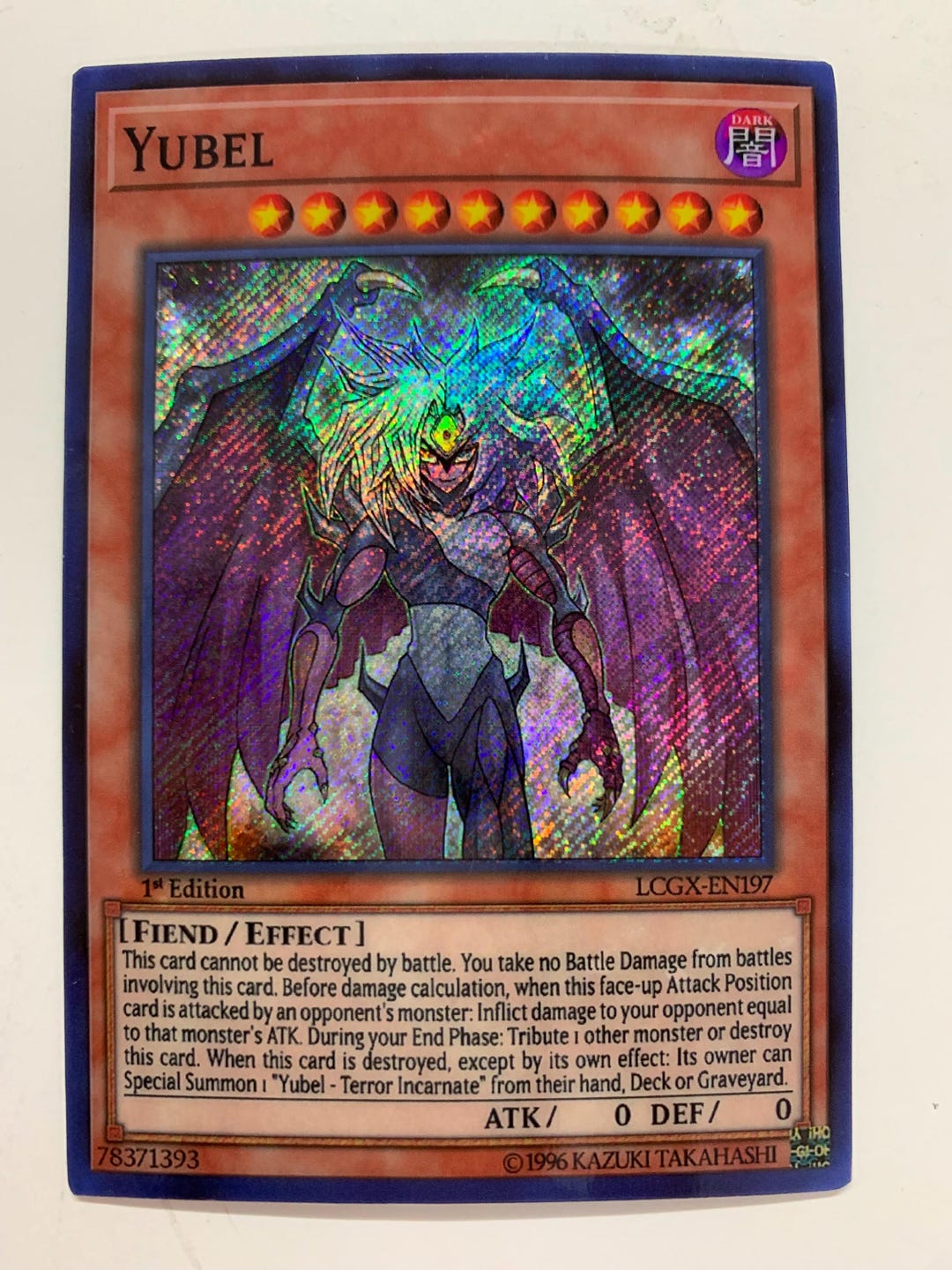 Yubel | Secret Rare | Orica PROXY - Etsy UK