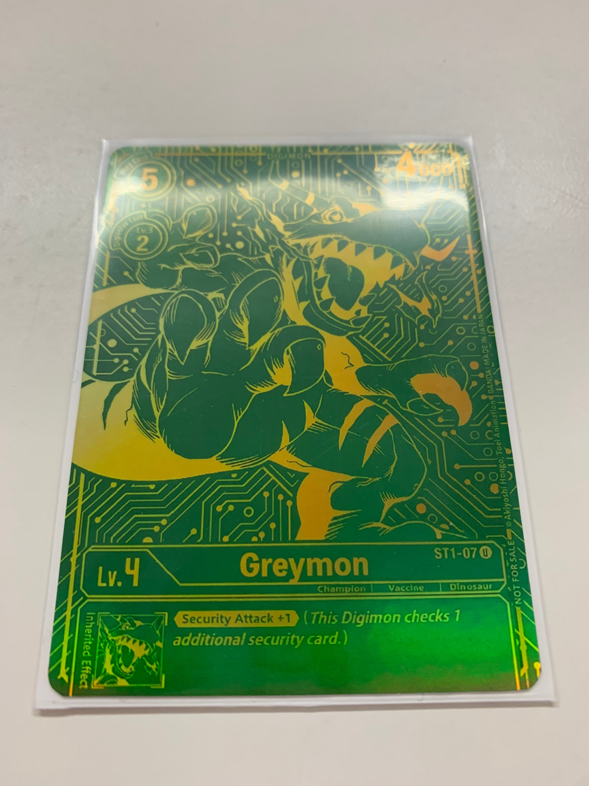 Greymon ST1-07 FULL HOLO Orica PROXY - Etsy