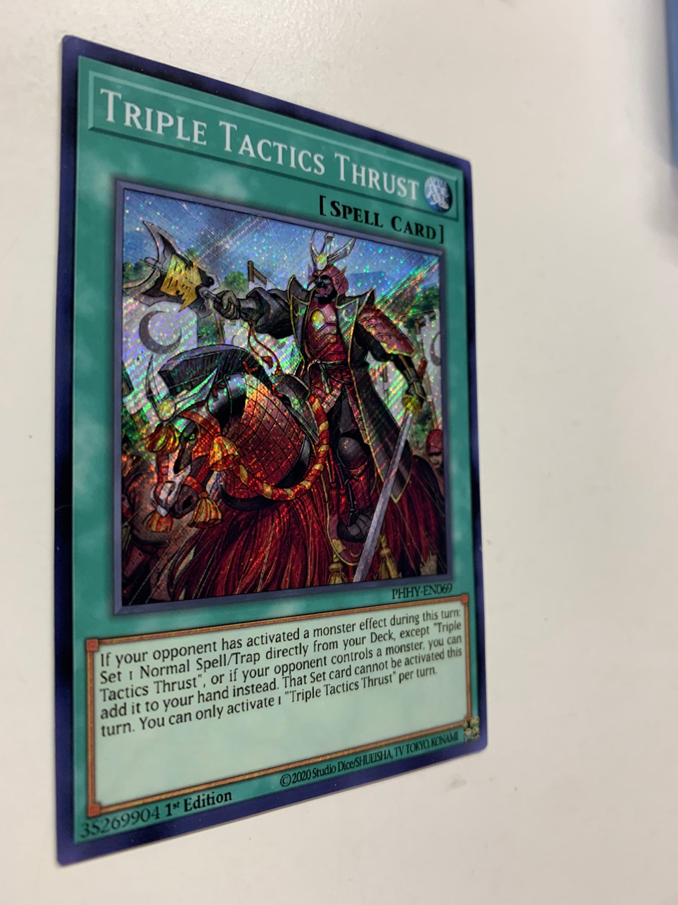 Triple Tactics Thrust Secret Rare Orica PROXY - Etsy Canada