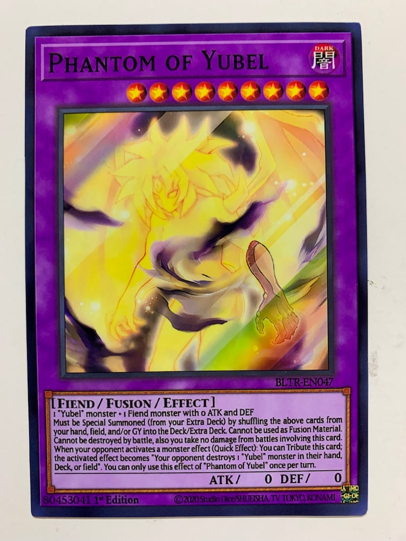 Phantom of Yubel | Secret Rare | Orica PROXY - Etsy