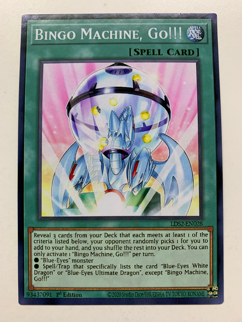 Bingo Machine Go Secret Rare Orica PROXY - Etsy