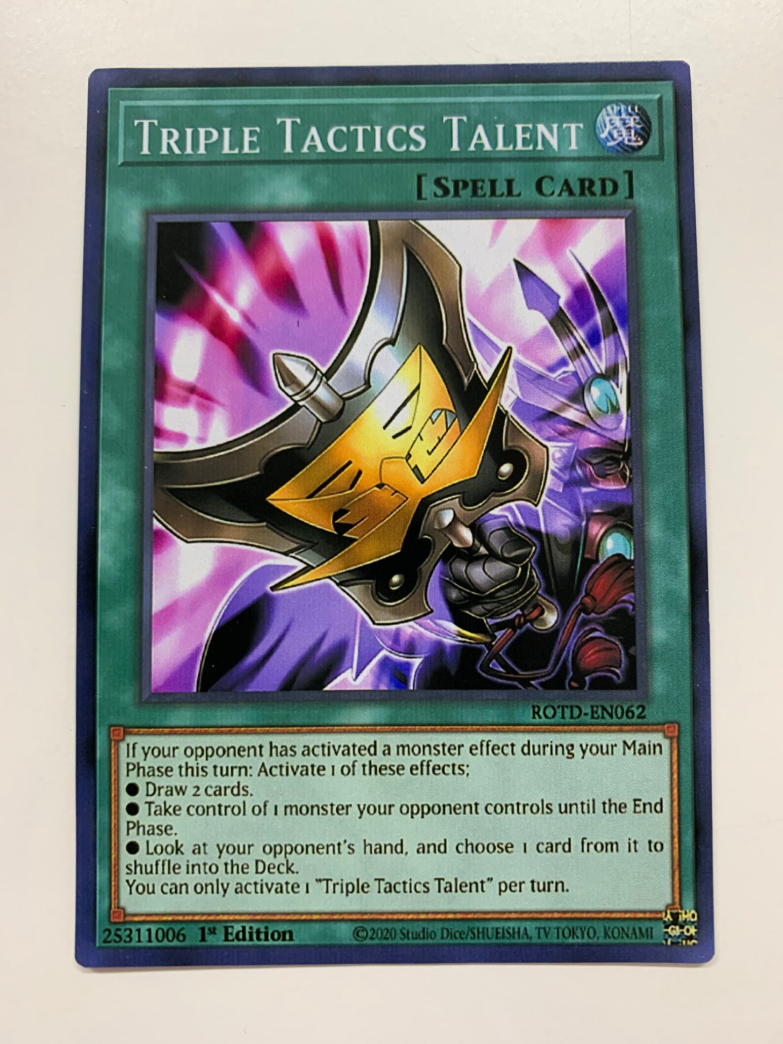 Triple Tactics Talent | Secret Rare | Orica PROXY - Etsy