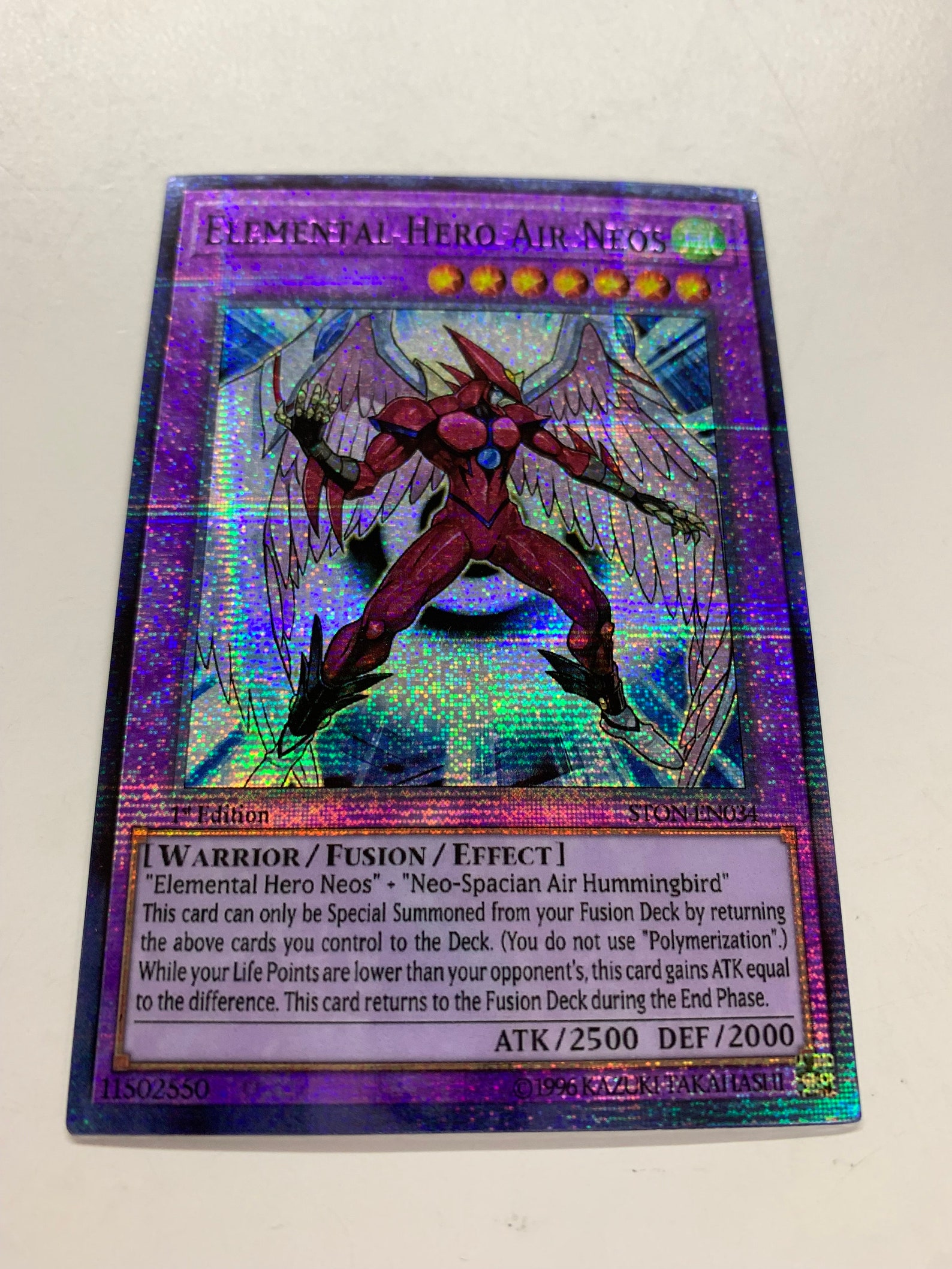 Elemental HERO Air Neos | Super Rare | Orica PROXY - Etsy