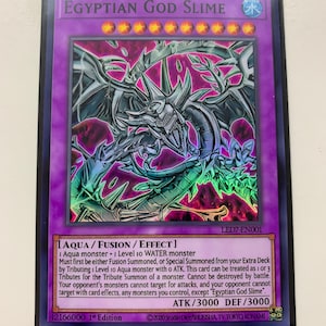 Egyptian God Slime (slifer) | Super Rare | Orica PROXY - Etsy