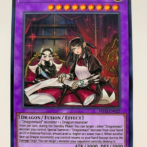 House Dragonmaid alternate Art Secret Rare Orica PROXY - Etsy