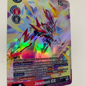 Jesmon Gx BT10-112 (alternate Art) | FULL HOLO | Orica PROXY - Etsy