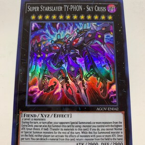 Super Starslayer TY-PHON - Sky Crisis | Super Rare | Orica PROXY - Etsy