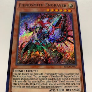 Fiendsmith Engraver | Secret Rare | Orica PROXY - Etsy UK