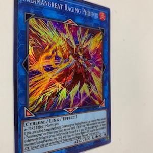 Salamangreat Raging Phoenix | Super Rare | Orica PROXY - Etsy