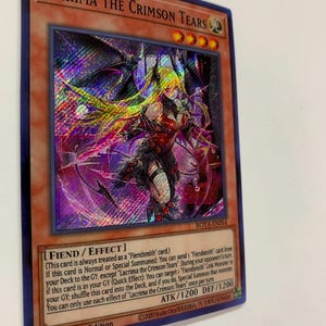 Lacrima the Crimson Tears | Secret Rare | Orica PROXY - Etsy