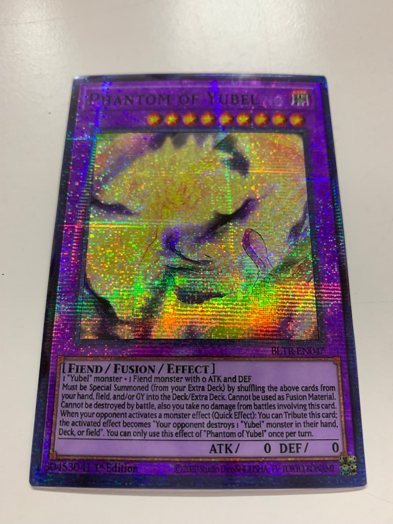 Phantom of Yubel | Secret Rare | Orica PROXY - Etsy