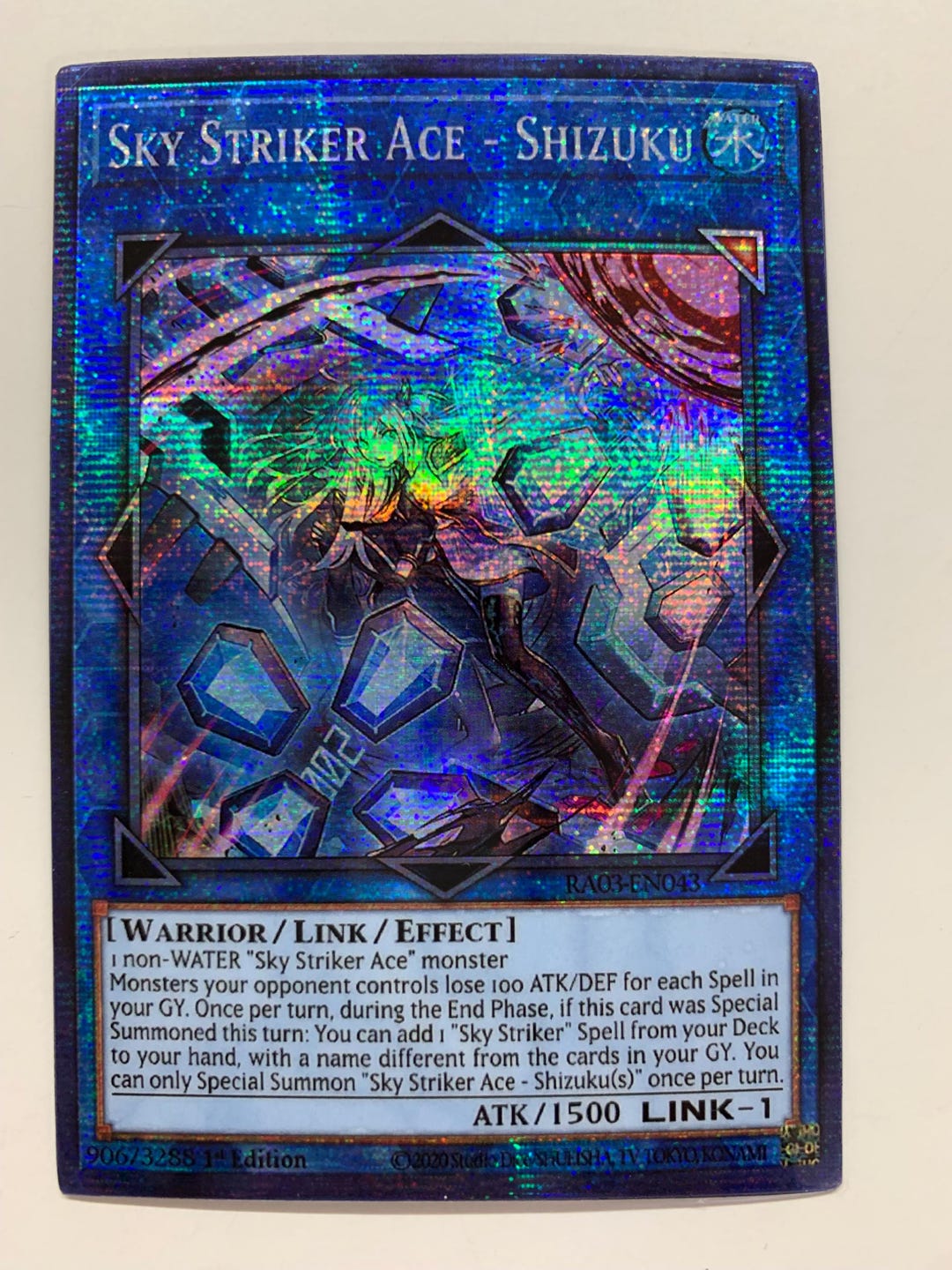 Sky Striker Ace - Shizuku (alternate Art) | Secret Rare | Orica PROXY ...
