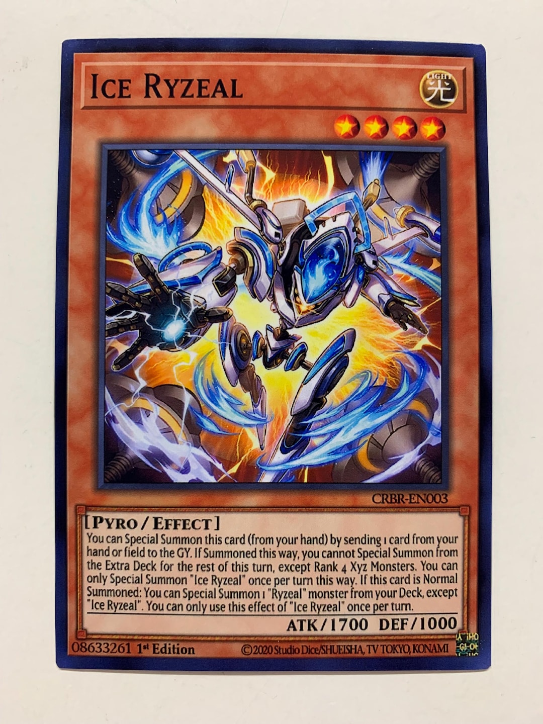 Ice Ryzeal | Super Rare | Orica PROXY - Etsy