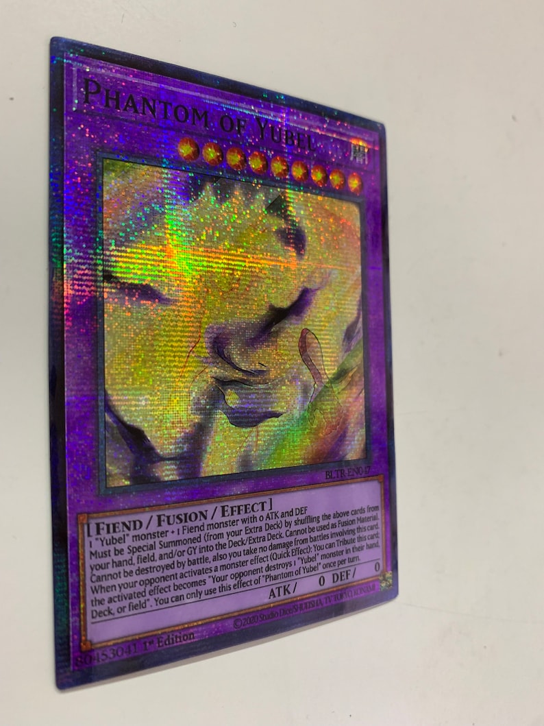 Phantom of Yubel | Secret Rare | Orica PROXY - Etsy