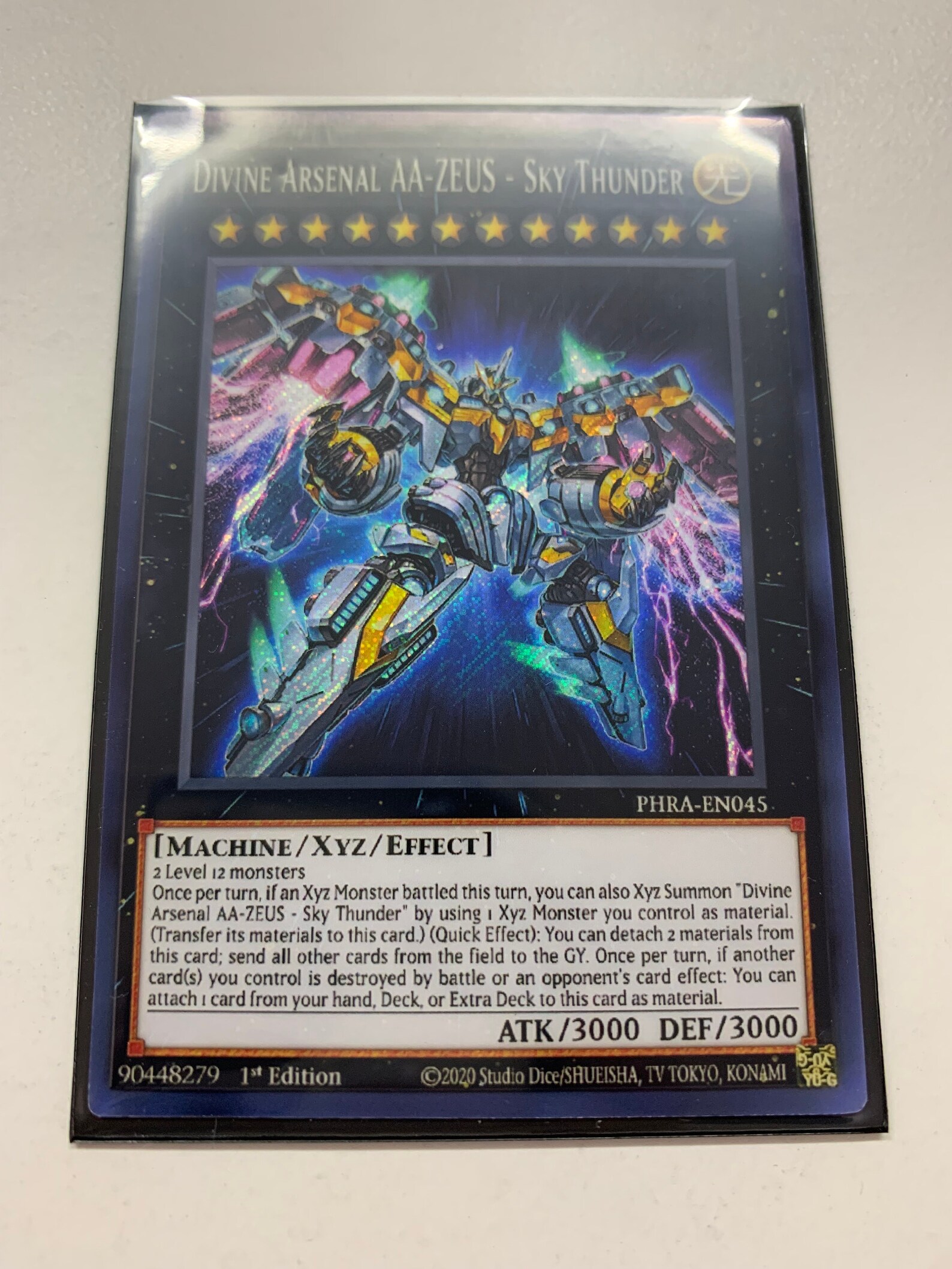 Divine Arsenal AA-ZEUS Sky Thunder Secret Rare Orica - Etsy