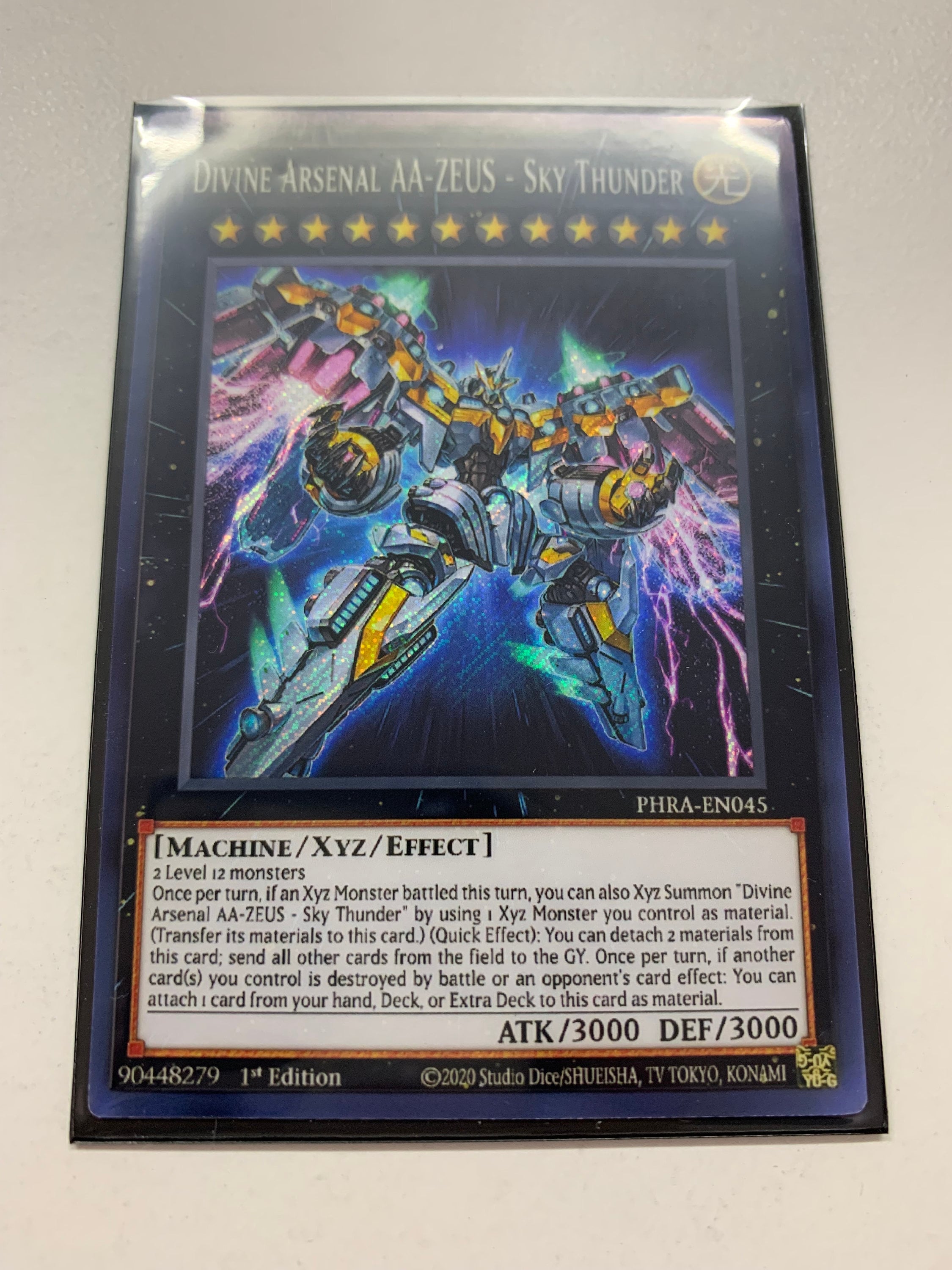 Divine Arsenal AA-ZEUS Sky Thunder Secret Rare Orica - Etsy