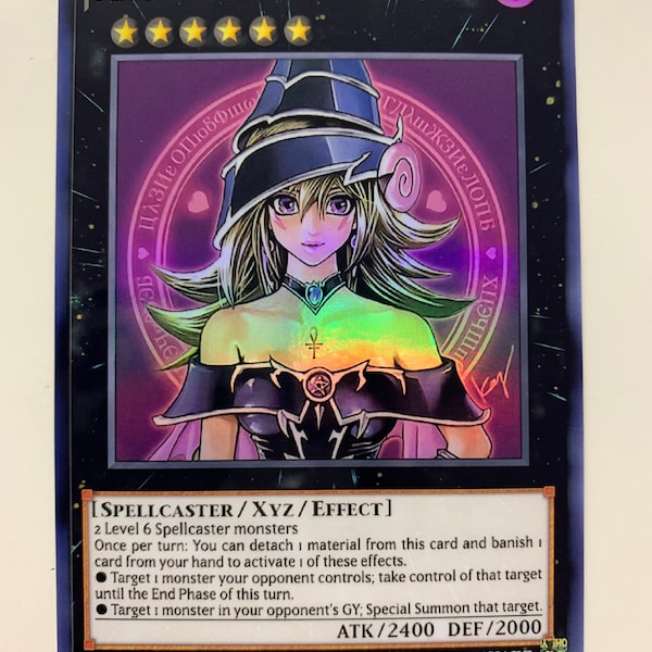 Dark magician girl deck cards - Etsy Schweiz