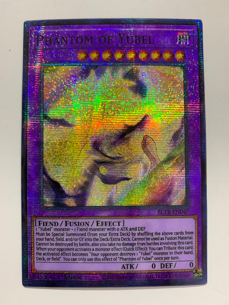 Phantom of Yubel | Secret Rare | Orica PROXY - Etsy