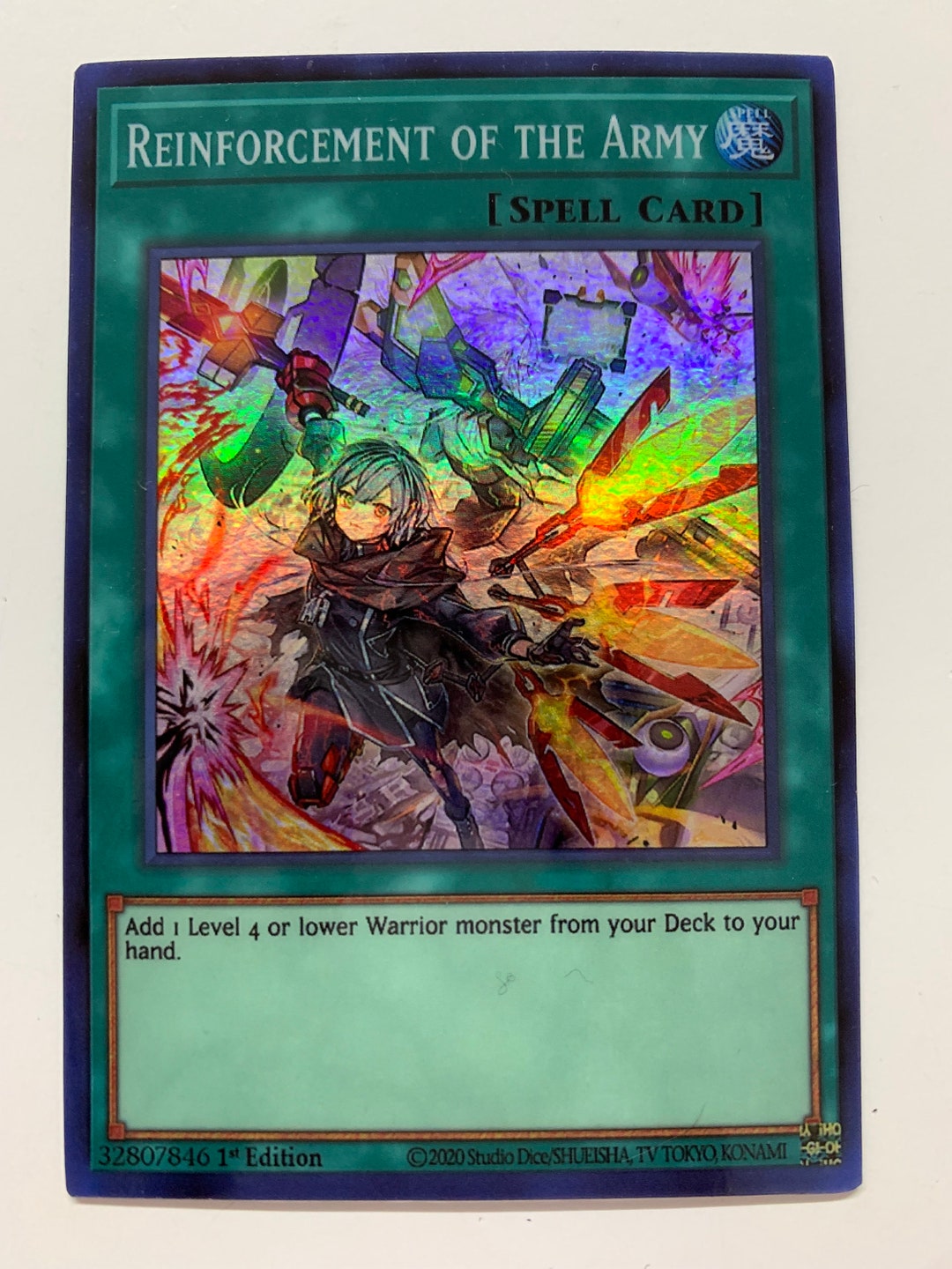 Reinforcement of the Army (alternate Art) | Super Rare | Orica PROXY - Etsy