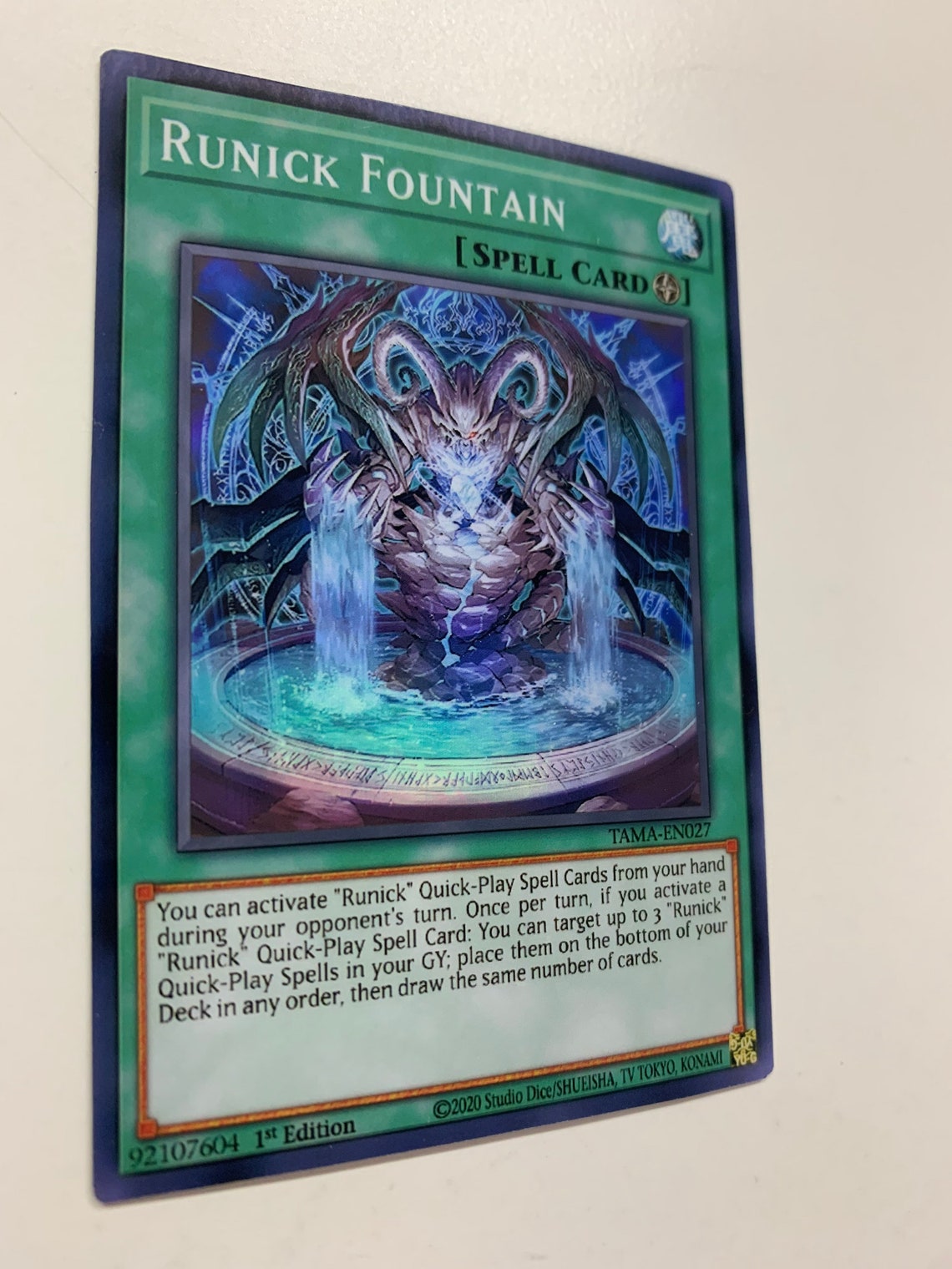 Runick Fountain Super Rare Orica PROXY - Etsy UK