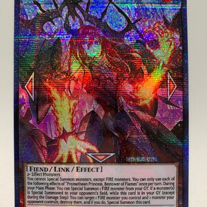 Promethean Princess, Bestower of Flames | Super Rare | Orica PROXY - Etsy