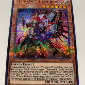 Fiendsmith Engraver | Secret Rare | Orica PROXY - Etsy UK