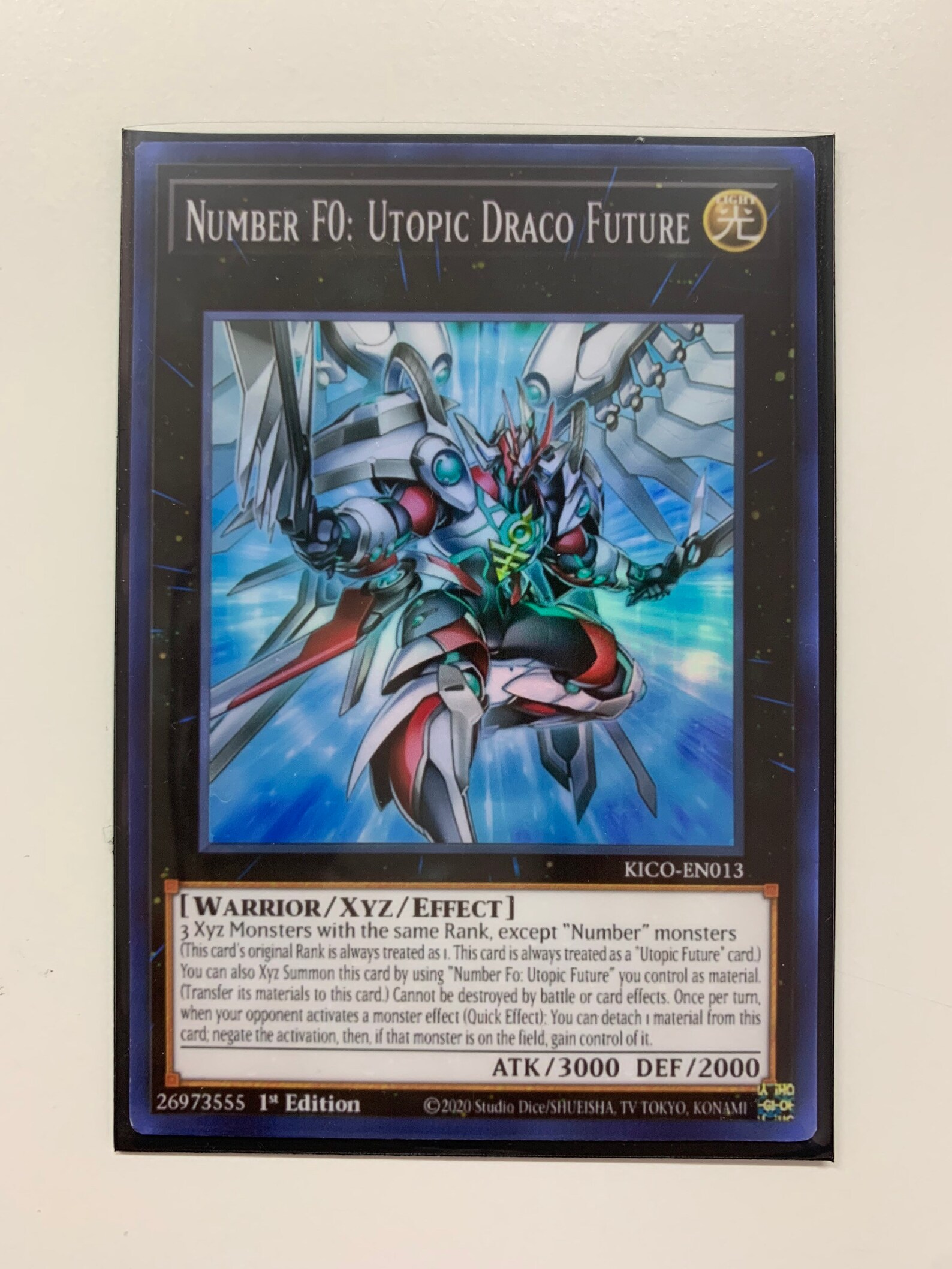 Number F0: Utopic Draco Future Super Rare Orica PROXY - Etsy