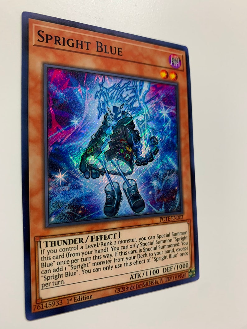 Spright Blue Secret Rare Orica PROXY - Etsy