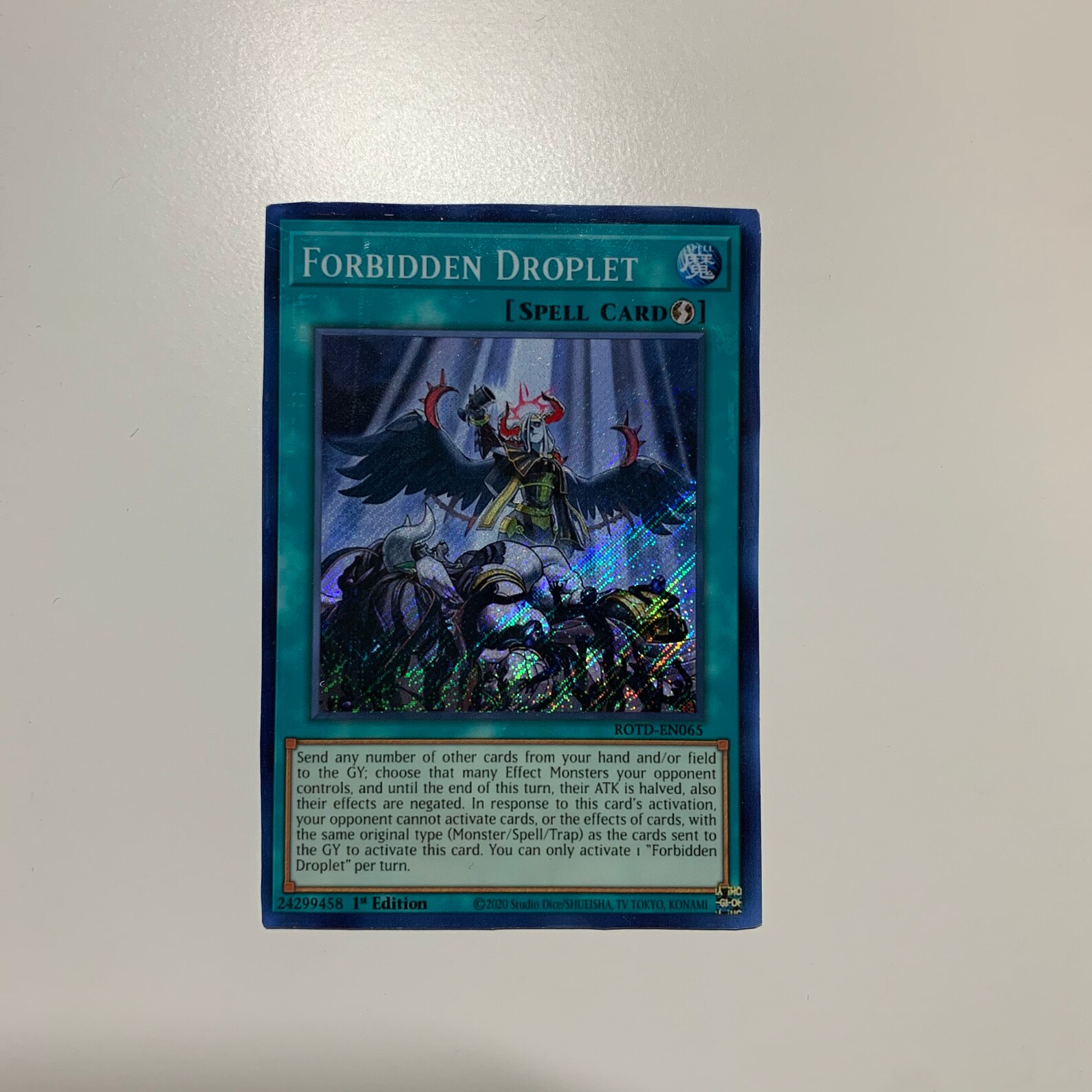 Forbidden Droplet Secret Rare Orica PROXY | Etsy