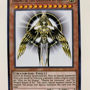Holactie the Creator of Light Secret Rare Orica PROXY - Etsy