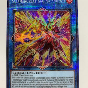 Salamangreat Raging Phoenix | Super Rare | Orica PROXY - Etsy