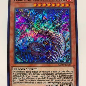 Snake-eyes Flamberge Dragon | Secret Rare | Orica PROXY - Etsy