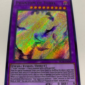 Phantom of Yubel | Secret Rare | Orica PROXY - Etsy