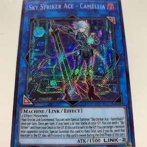 Sky Striker Ace - Camellia | Secret Rare | Orica PROXY - Etsy