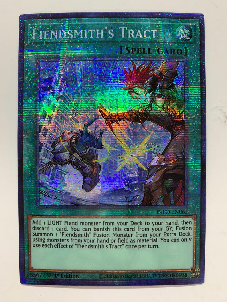 Fiendsmith's Tract | Secret Rare | Orica PROXY - Etsy
