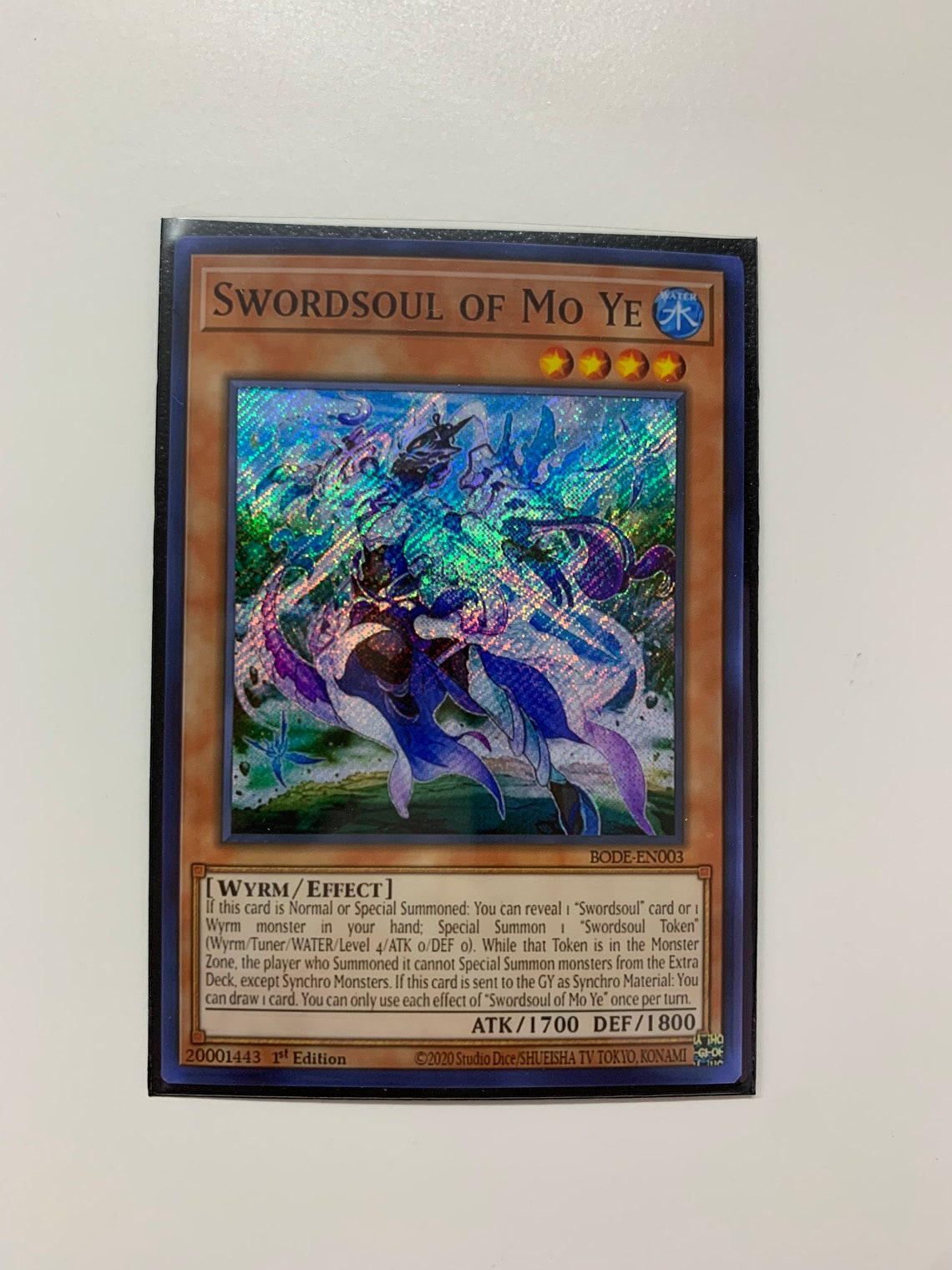 Swordsoul of Mo Ye Secret Rare Orica PROXY | Etsy