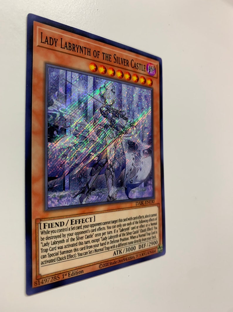 Lady Labrynth of the Silver Castle Secret Rare Orica PROXY - Etsy